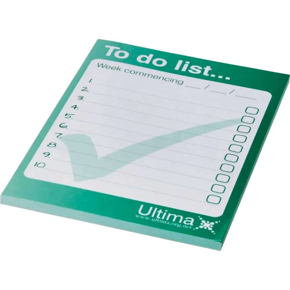 25 Sheet A6 Notepads | Personalised A6 Notepads