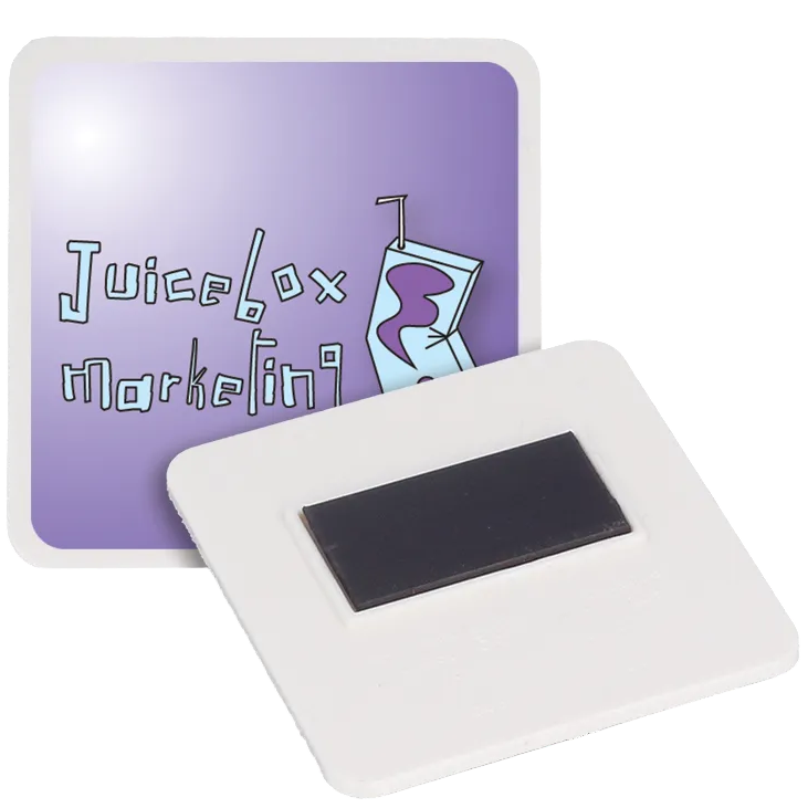 Square Recycled Plastic Magnets | Personalised Fridge Magnet