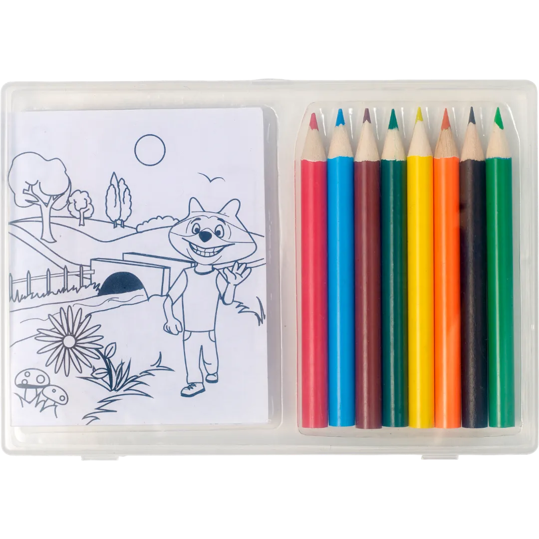 Custom Colouring Pencil Picture Packs | Total Merchandise