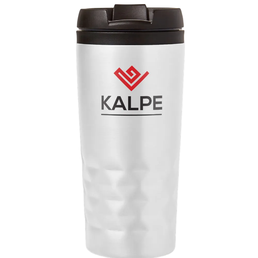 Logo Printed Stainless Steel Take-Out Cups | Branded Travel Mug