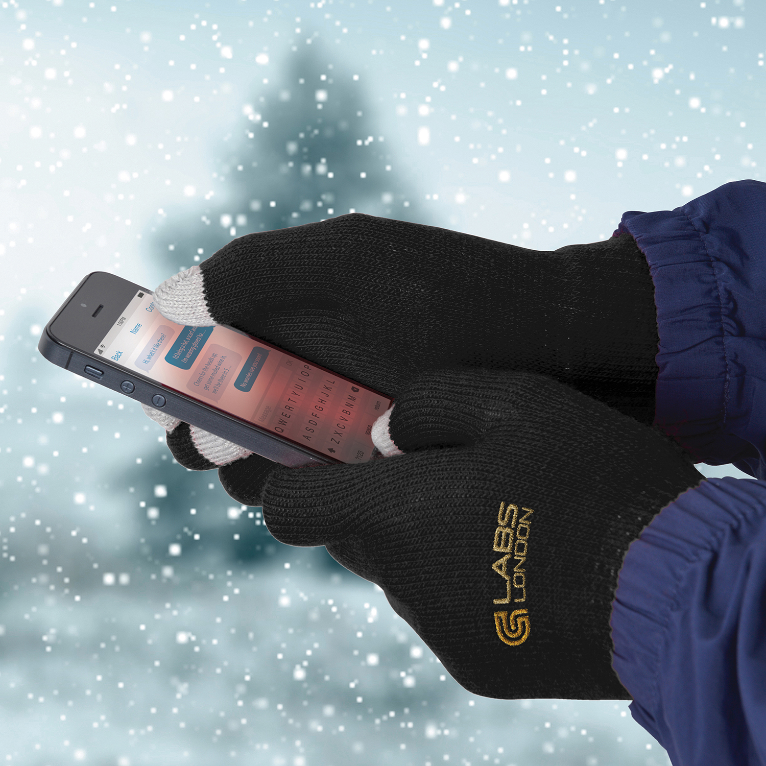 UK Branded Smart Touch Screen Gloves | Total Merchandise