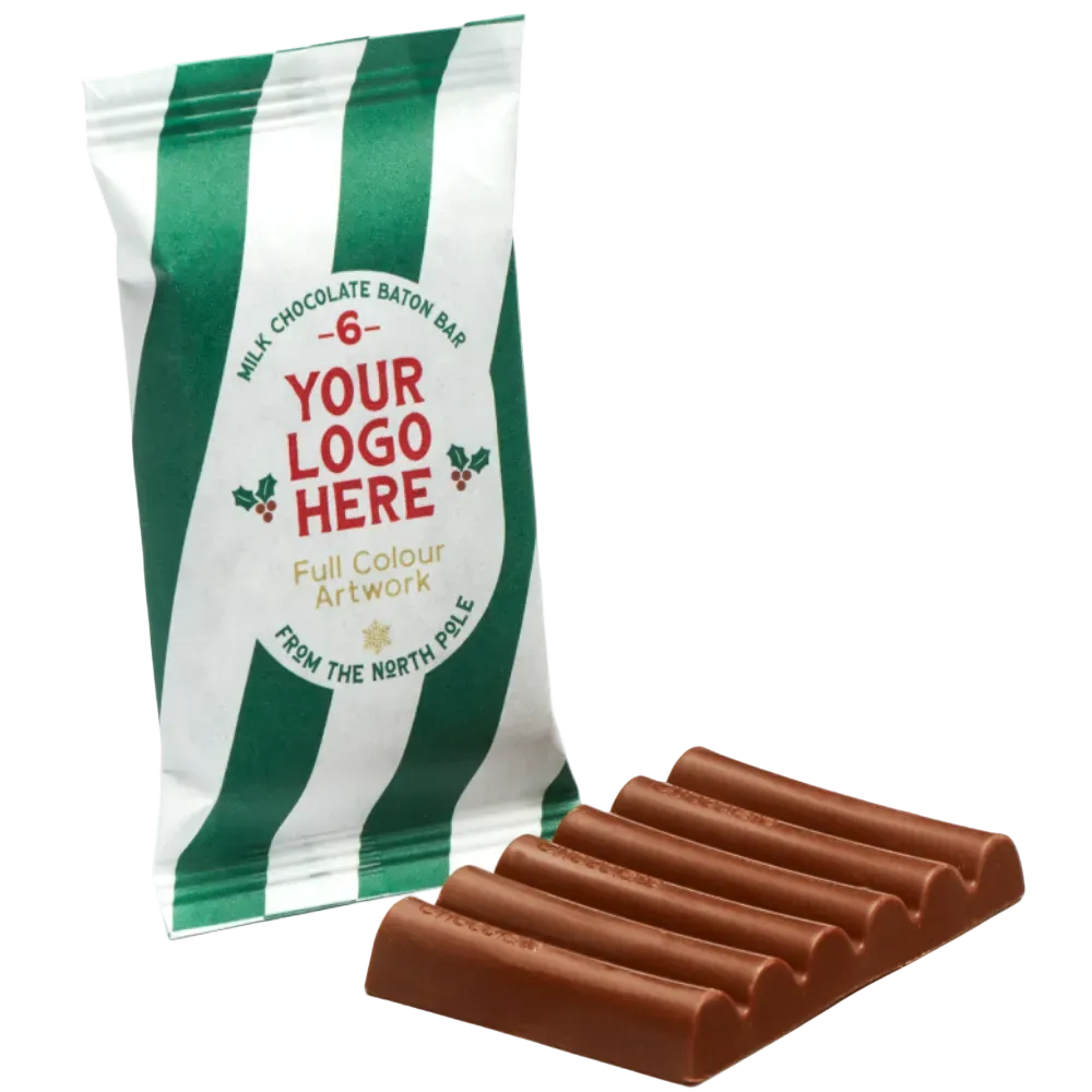 6 Baton Chocolate Bars | Total Merchandise