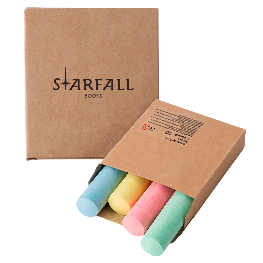 Set of Pavement Chalk With Your Logo | Branded Drawing Chalk