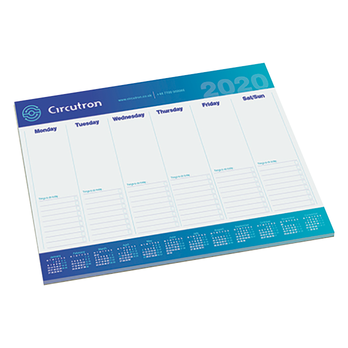 Logo Printed A3 Desk Note Pads | Total Merchandise