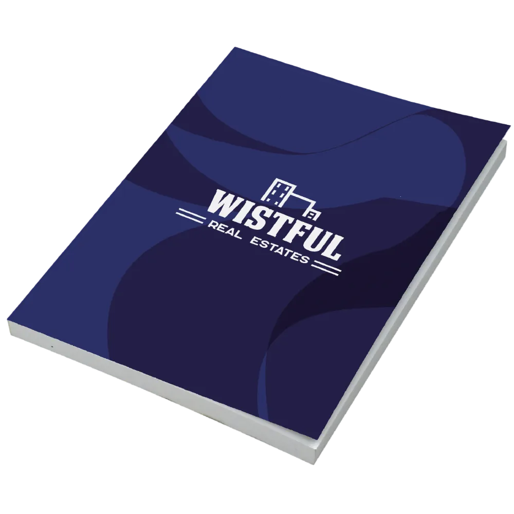 Custom Printed A5 Perfect Bound Notepads | Total Merchandise