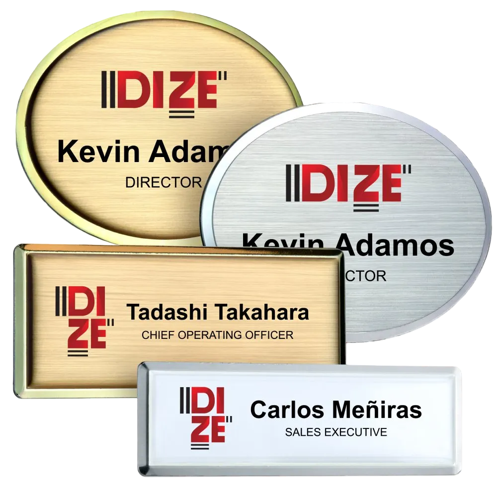 Branded Excel Staff Name Badges | Total Merchandise