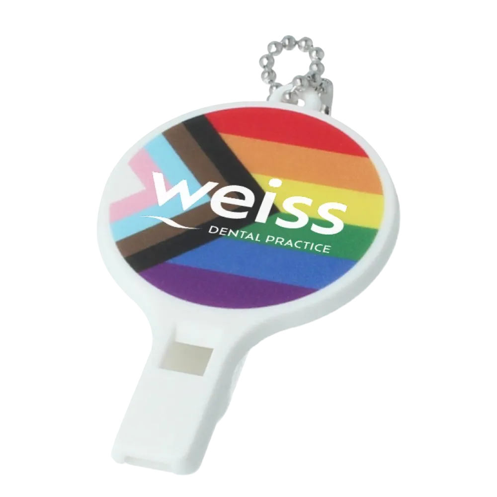 Promotional Rainbow Whistles | Pride Products | Total Merchandise