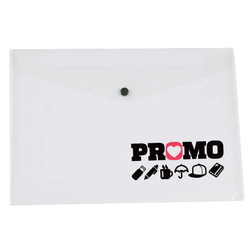 Printed A5 Popper Document Wallets | Total Merchandise