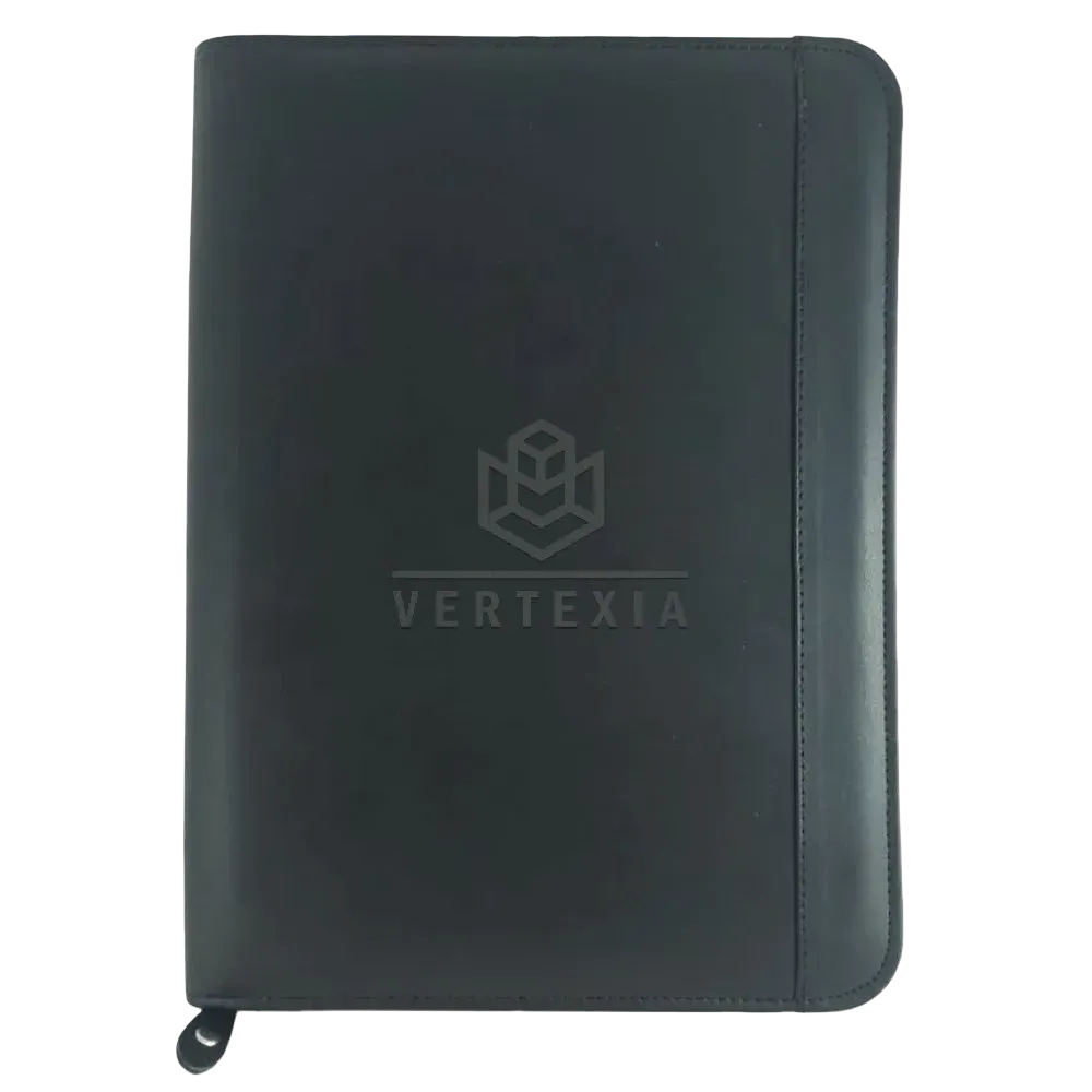 Branded Bourton Zipped A4 Conference Folder | Total Merchandise