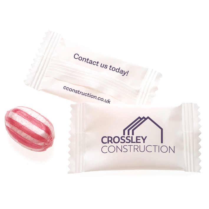 Wrapped Fruit Sweets | Custom Printed Sweets | Total Merchandise