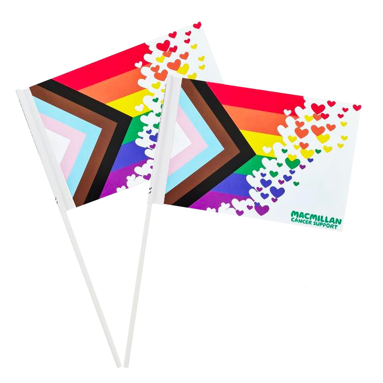 A5 Sustainable Paper Hand Waving Flags | Total Merchandise