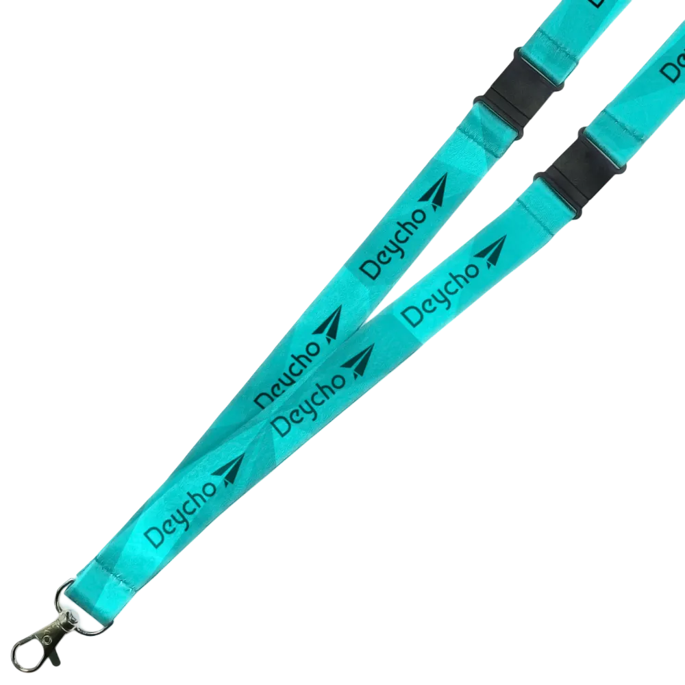 Printed 15mm 2 Point Break Full Colour Lanyards | Total Merchandise
