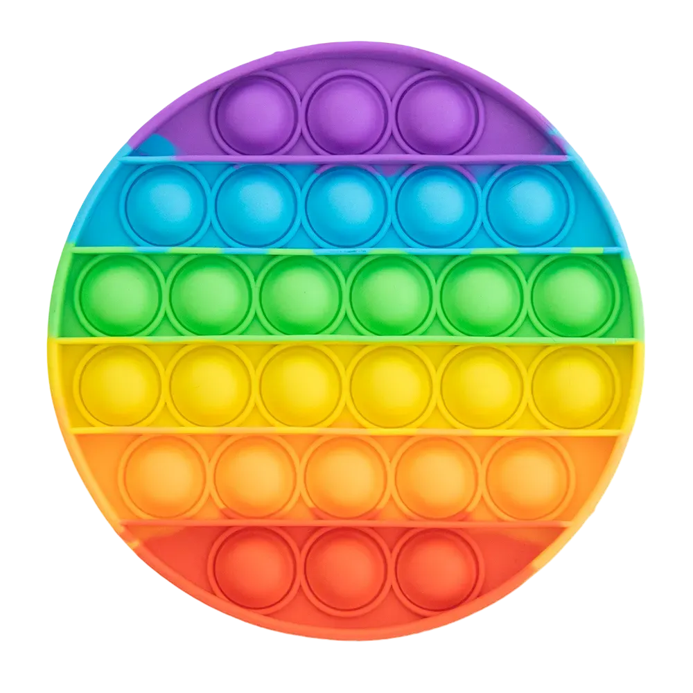 Promotional Printed Rainbow Fidget Toy | Total Merchandise