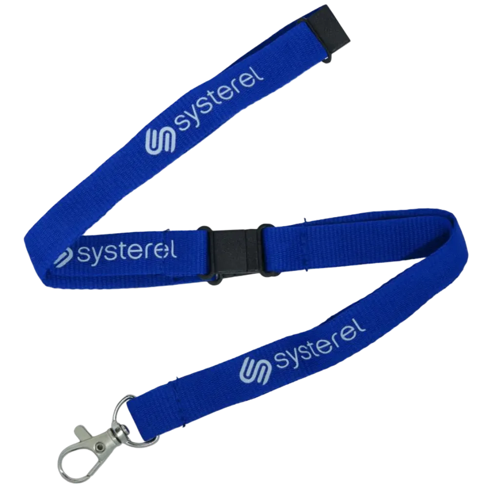 Custom Branded 15mm 3 Point Break Lanyards | Total Merchandise