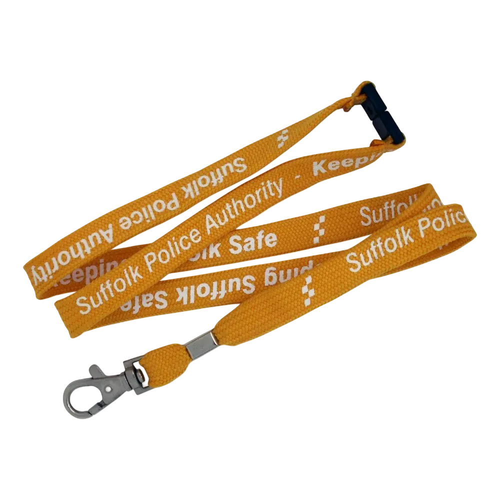 Custom Printed 10mm Tubular Bootlace Lanyard | Total Merchandise