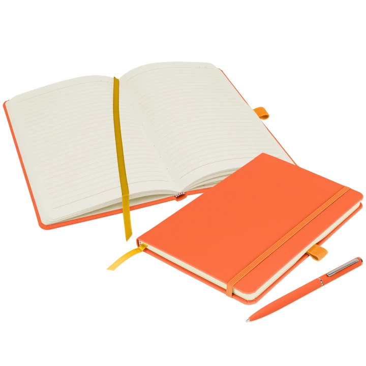 Branded A5 Wilson Deluxe Notebook & Pen Set | Total Merchandise