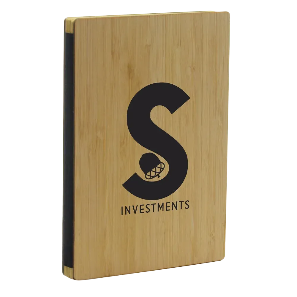 Custom Branded B6 Bamboo Notebook | Total Merchandise