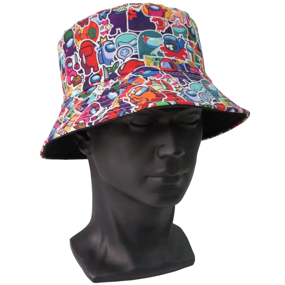 Branded All Over Print Bucket Hat | Total Merchandise