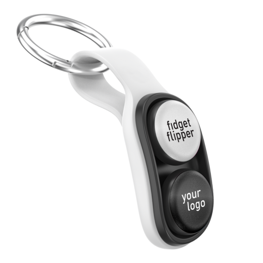 Custom Fidget Flipper Keyring | Total Merchandise