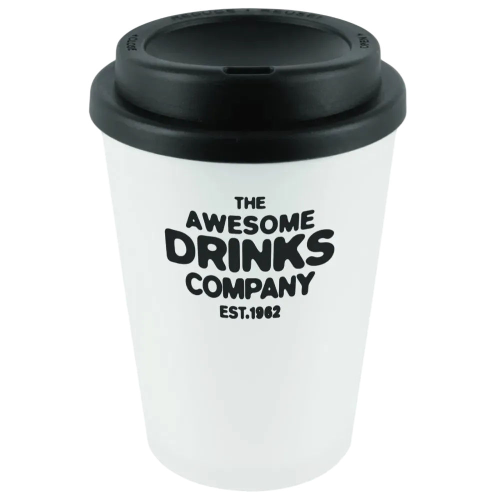 Haddon Reusable Coloured Lid Coffee Cups | Total Merchandise