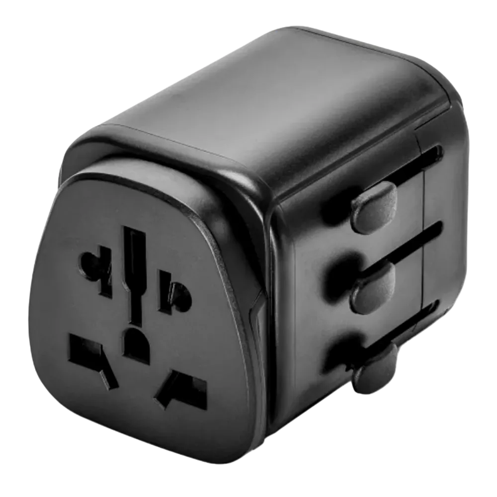 Logo Branded Mondo Travel Adaptor | Total Merchandise