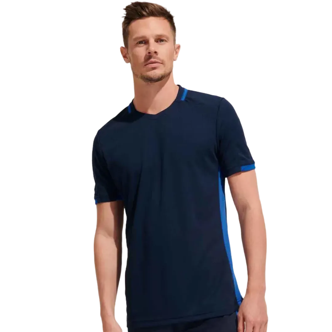 Logo Printed SOL'S Classico Contrast T-Shirt | Total Merchandise