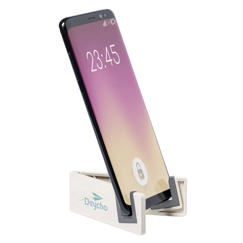 Custom printed Wheatstraw Phone Holder | Total Merchandise