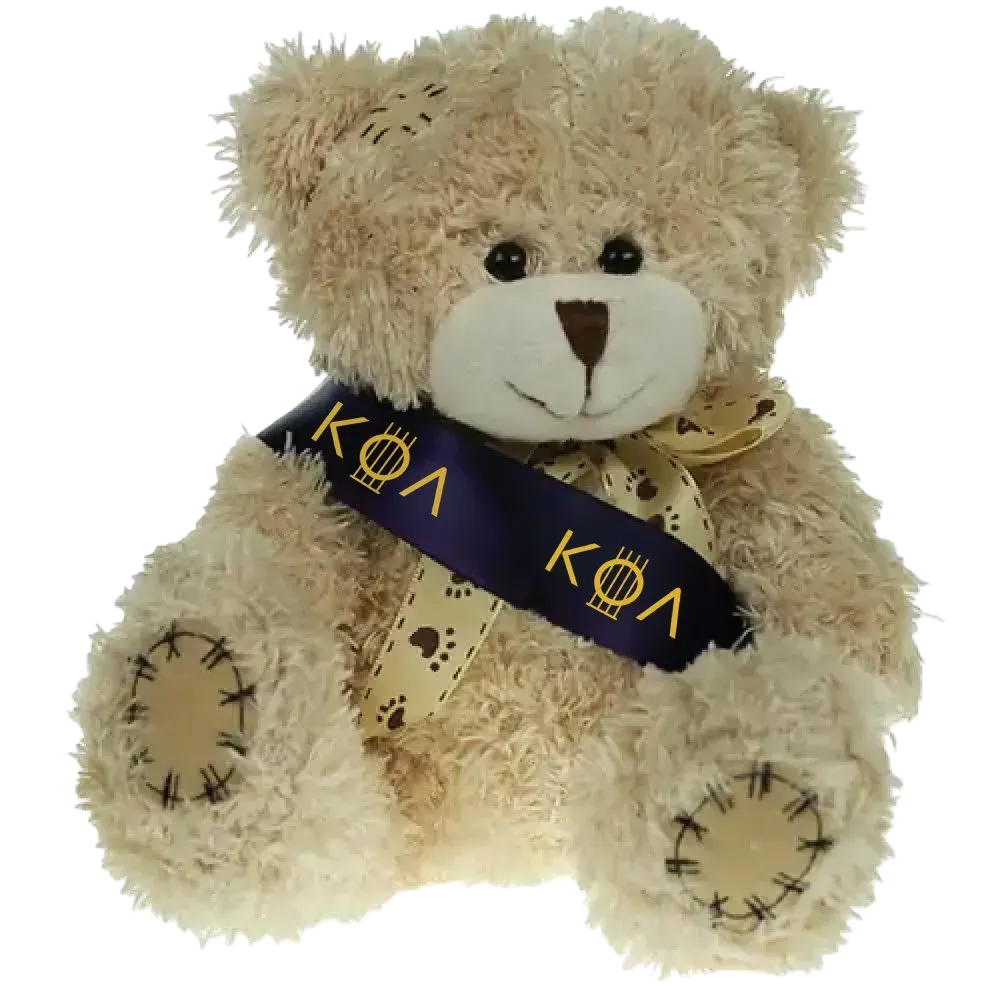 12cm Paw Teddy Bear With Sash | Total Merchandise