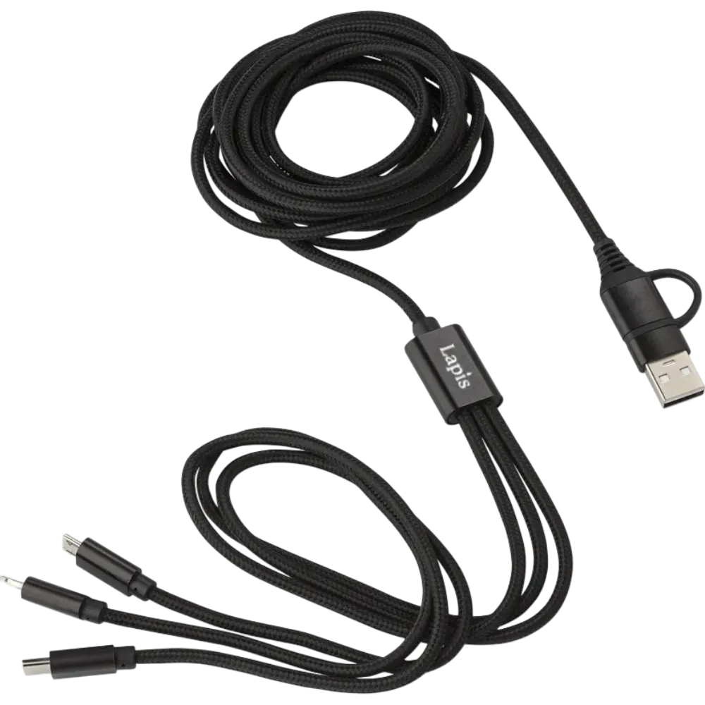 Promotional Printed Multi Charging Cable | Total Merchandise