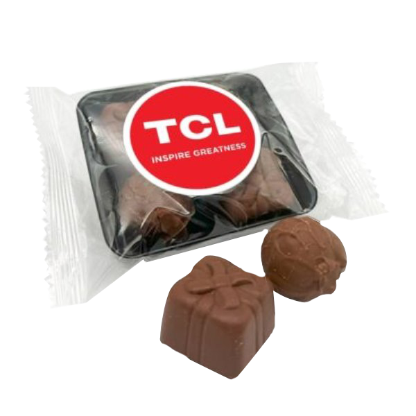 Promotional Pack of 4 Chocolate Truffles | Total Merchandise
