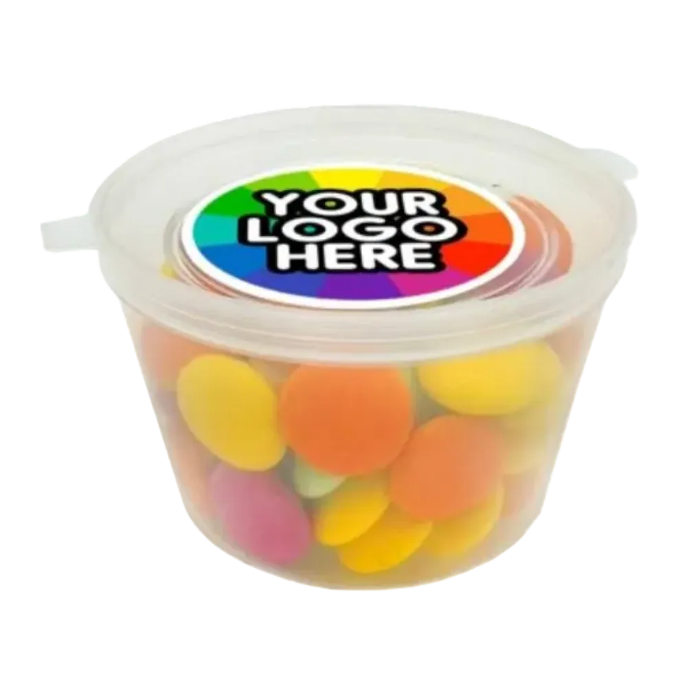 Custom Branded 50g Chocolate Beans Tub | Total Merchandise