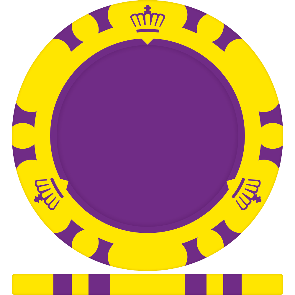 Custom Branded Royal Crown Poker Chips | Total Merchandise