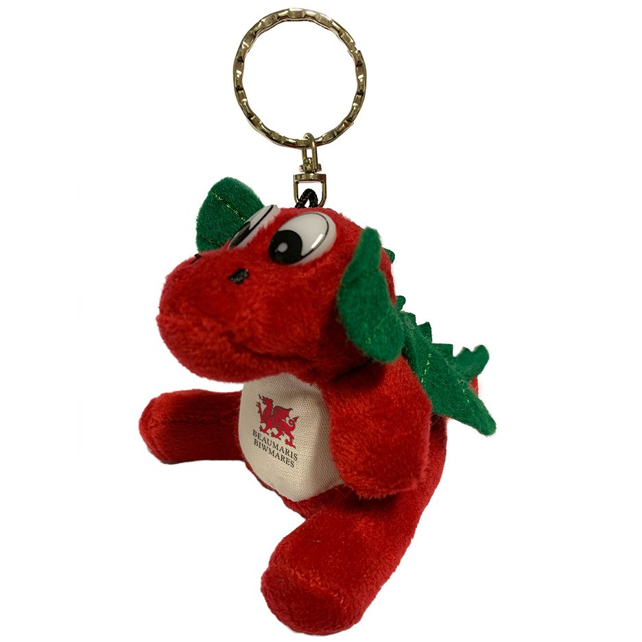 Logo Branded Dragon Soft Toy Keyring | Total Merchandise