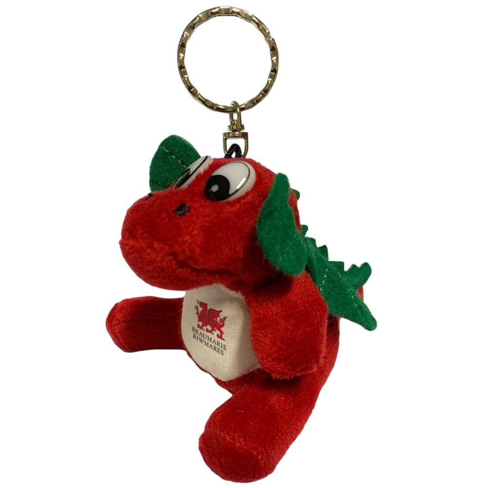 Logo Branded Dragon Soft Toy Keyring | Total Merchandise