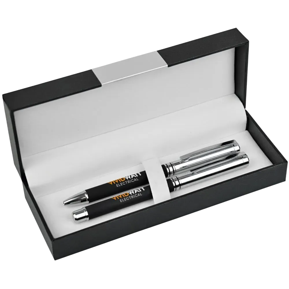 Logo branded Vancouver Pen Set | Total Merchandise