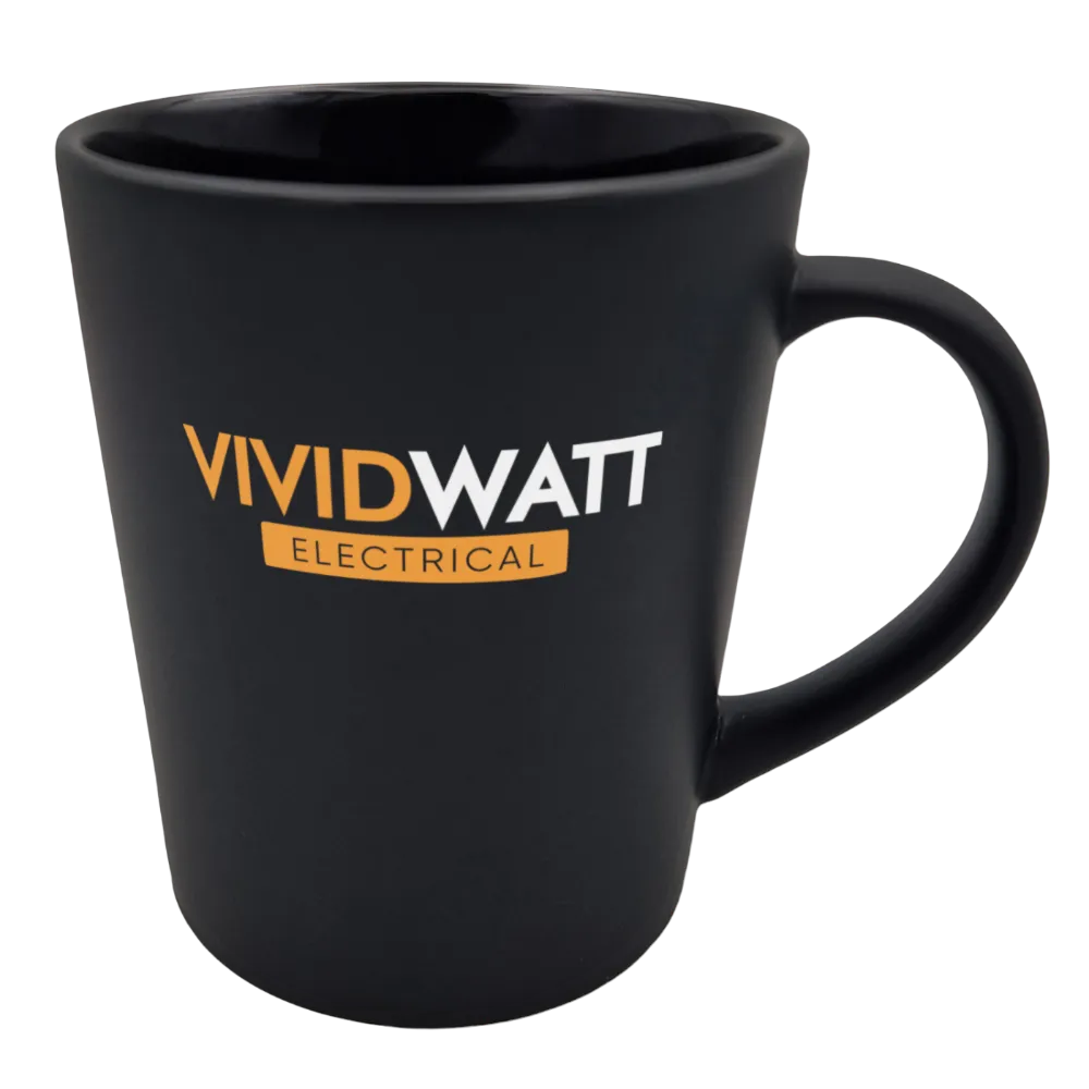 Promotional Matt Black Metro Mug | Total Merchandise