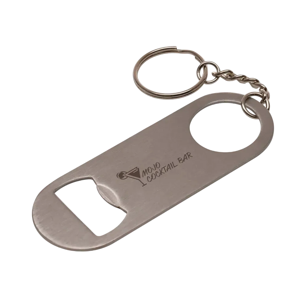 Custom Branded Bimpson Bottle Opener Keyring | Total Merchandise
