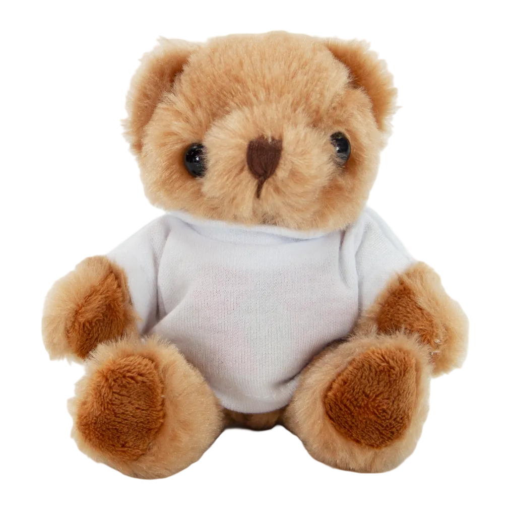 Fully Recycled 13cm Jasper Bear with T-Shirt | Total Merchandise