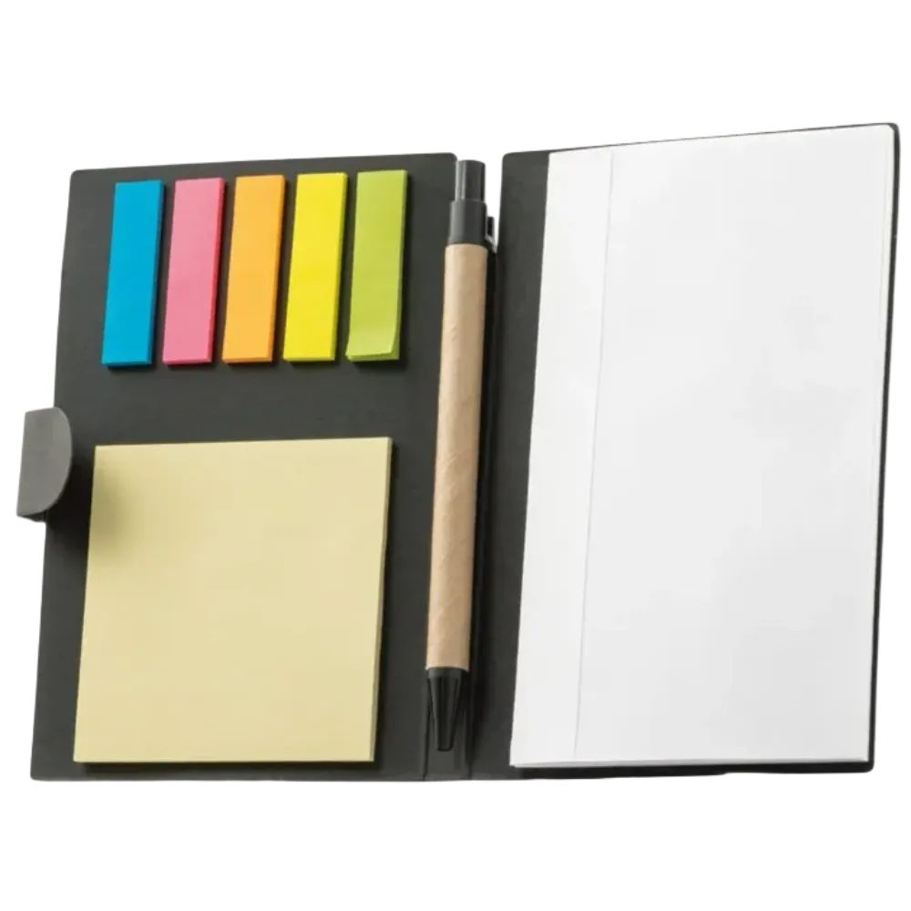 Coloured Sticky Notepad and Flags Set | Total Merchandise
