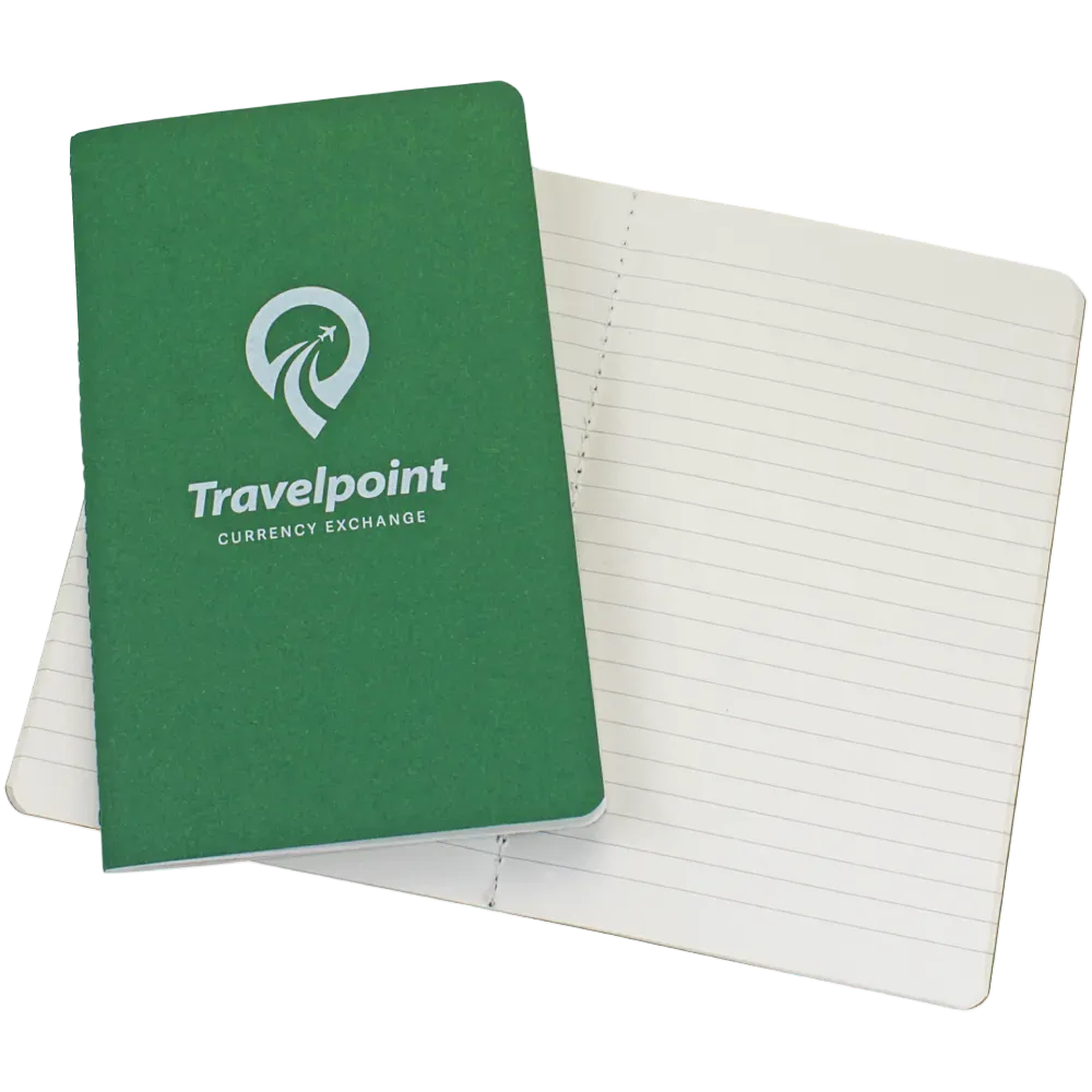 Custom Branded Sewn Edge Recycled Notebooks | Total Merchandise