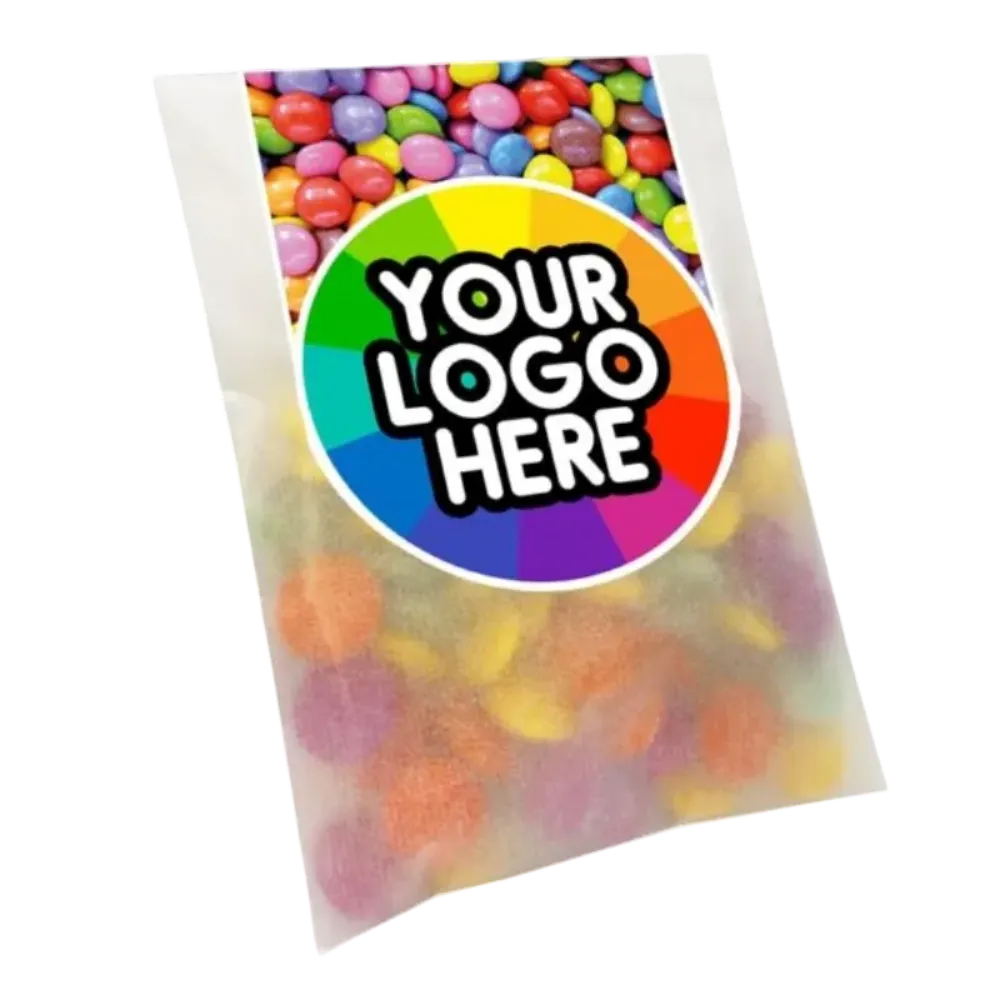 Branded Chocolate Beans Sweet Pouches | Total Merchandise