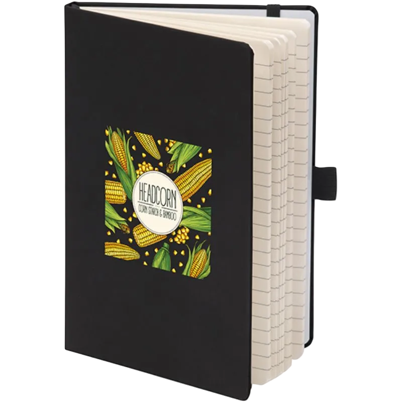 Branded Headcorn Corn Recycled A5 Notebook | Total Merchandise