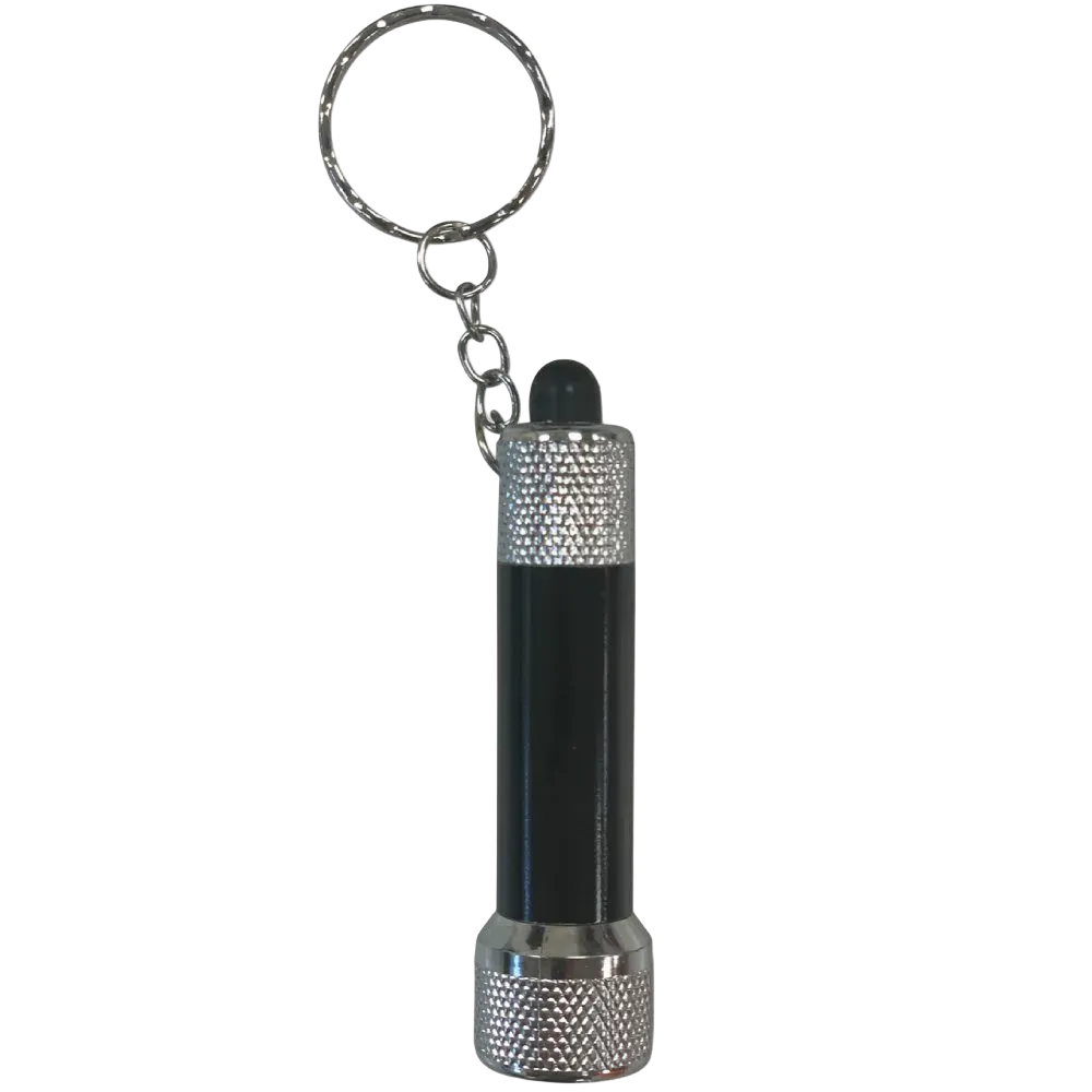 Custom Branded Mini LED Torch Keyring | Total Merchandise