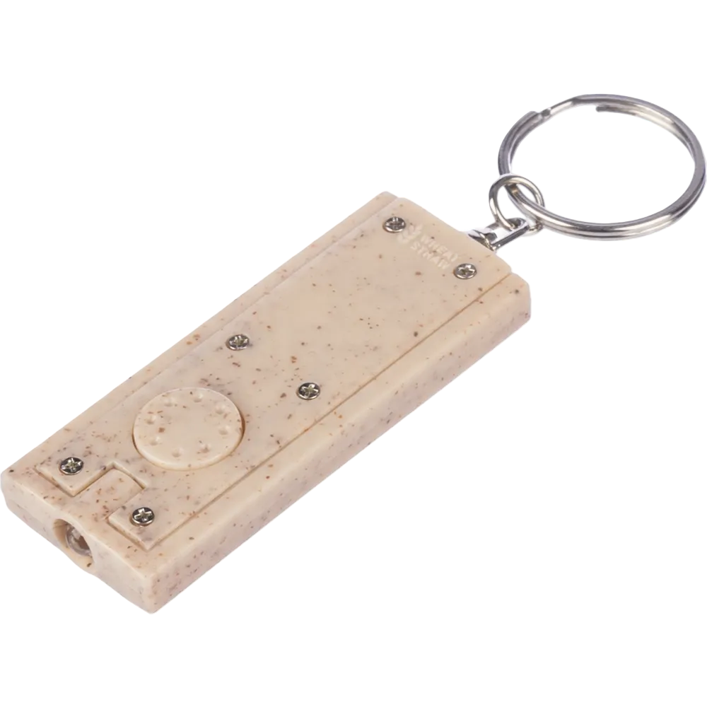 Customisable Wheatstraw Torch Keyring | Total Merchandise