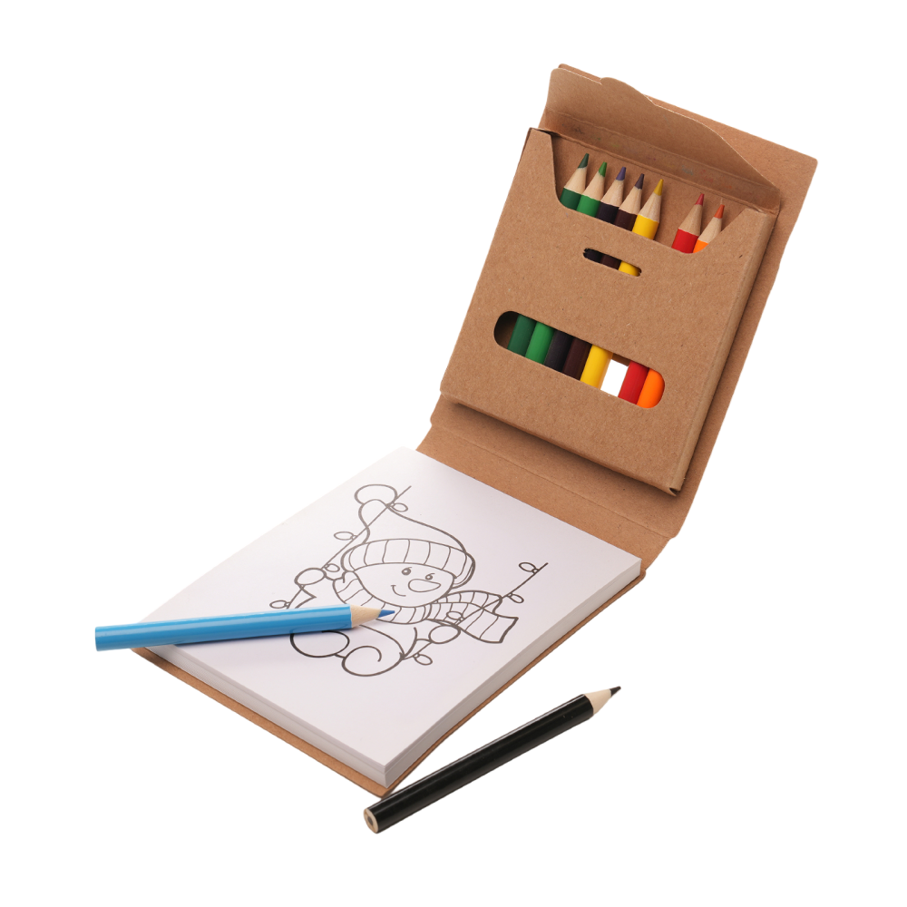 Eco-Friendly 2-in-1 Colouring Pad | Total Merchandise