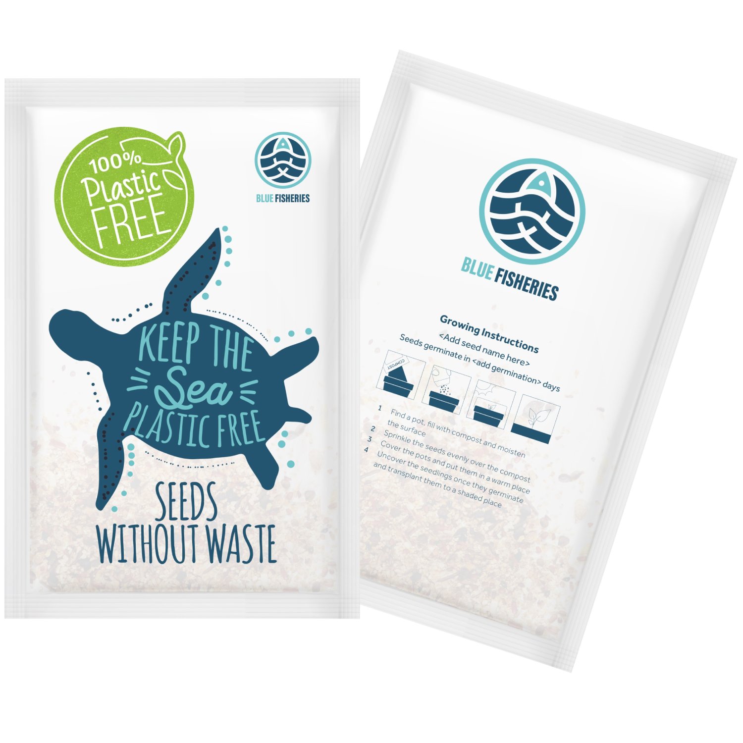 Logo Branded Plastic Free Seed Packets | Total Merchandise