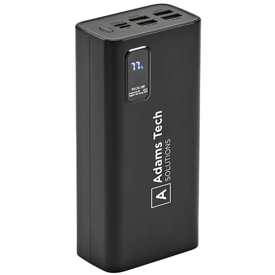 Printed Hertz Recycled Plastic 30,000mAh Powerbank | Total Merchandise