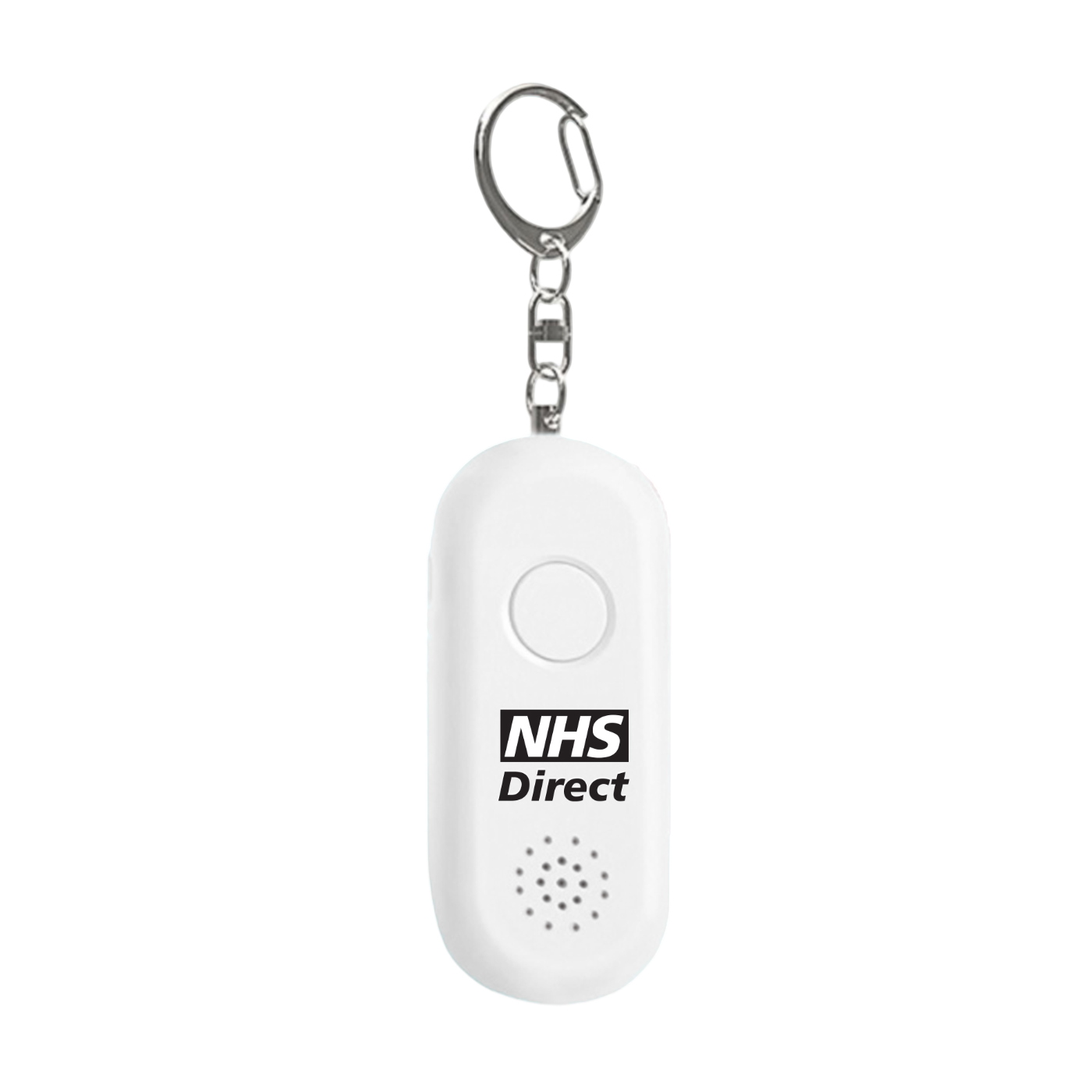 Rechargeable Personal Alarm Keyring with Torch | Total Merchandise