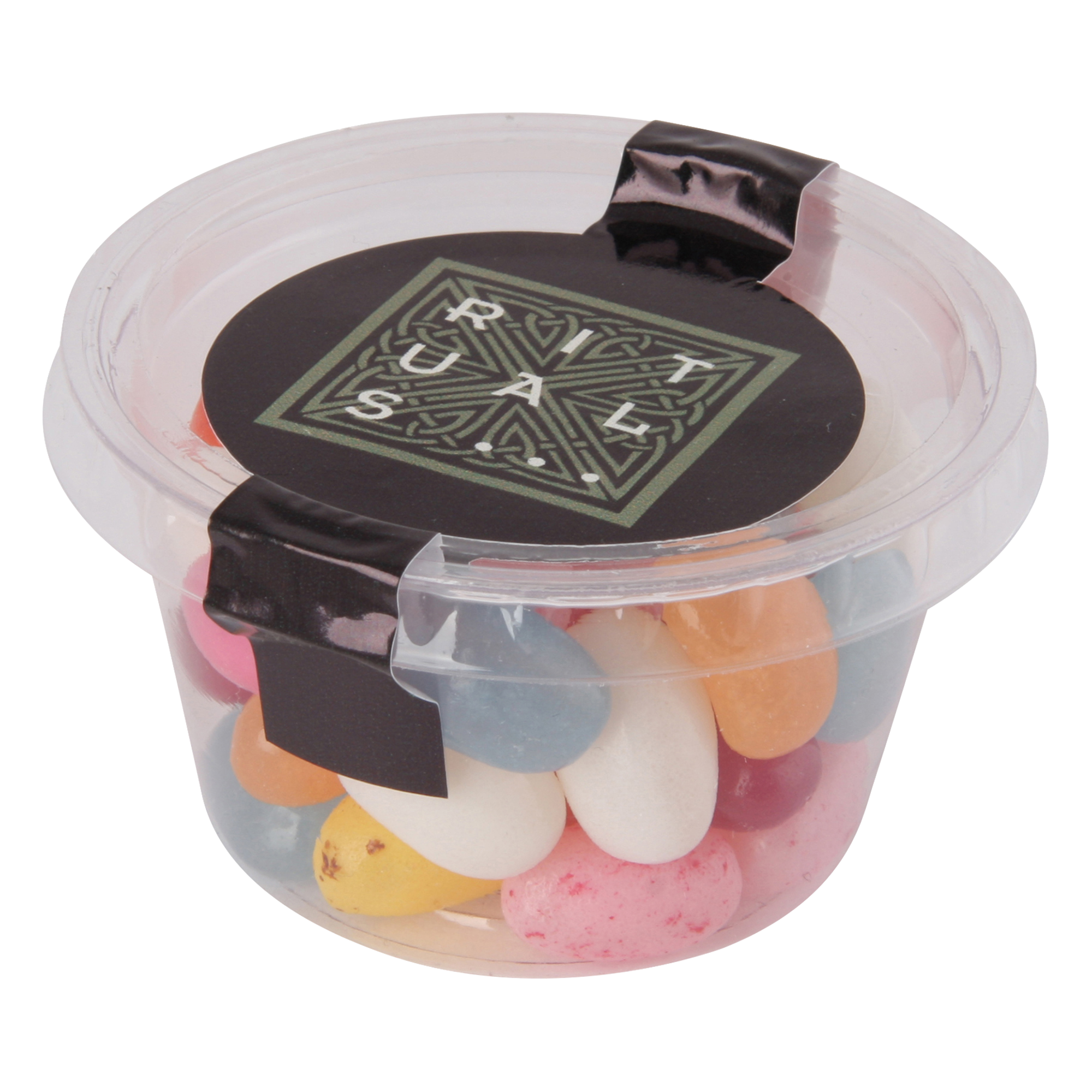 Promotional Jelly Beans Eco Sweet Tub | Corporate Branded Sweets