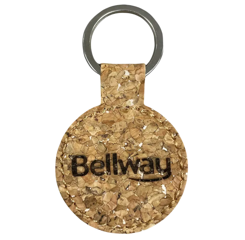 Custom Branded Cork Keyrings | Total Merchandise